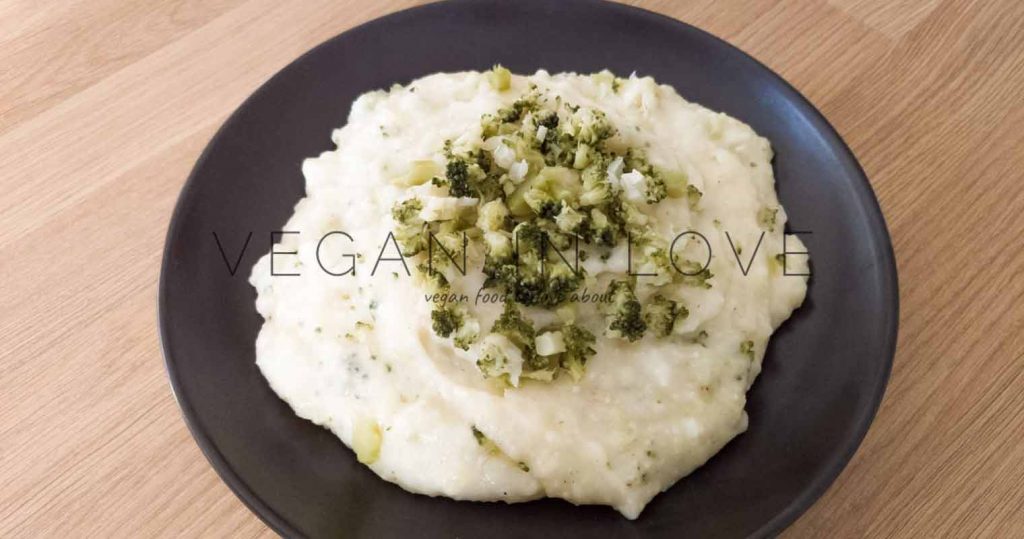 Mashed potatoes with Broccoli | Healthy | Vegan in love