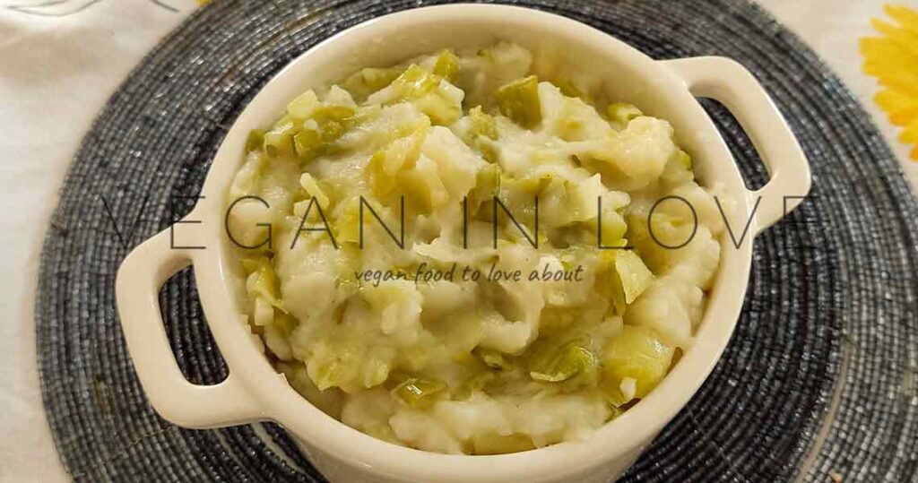 Champ | Easy Spring Onion Mash | Vegan in love