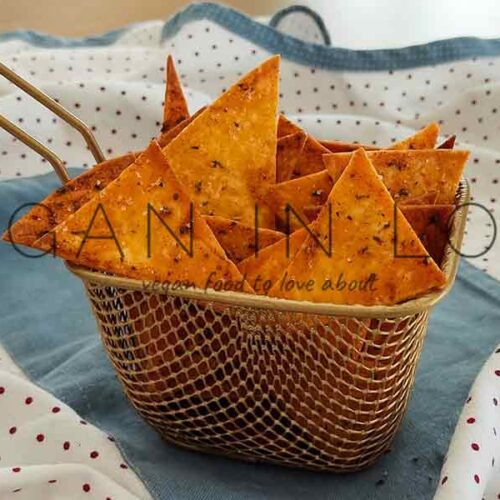 Baked Tortilla Chips Homemade | from wraps | Vegan in love