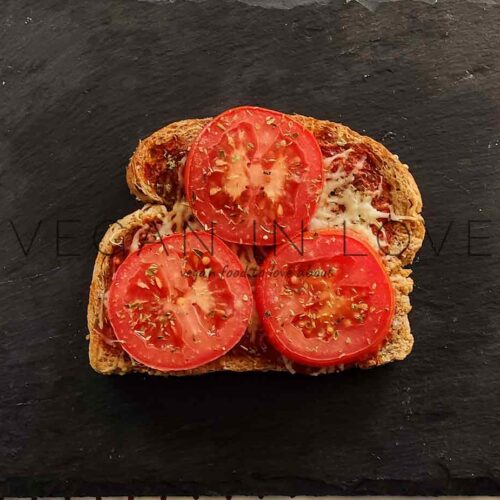 Pizza Toast Recipe | Easy | Vegan in love