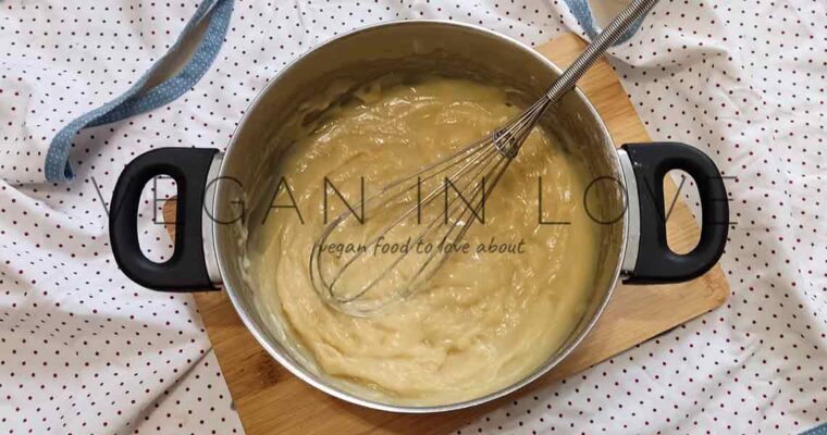 Vanilla Pudding | Eggless & Dairy-free | Vegan in love